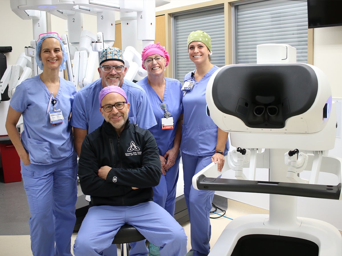 Ascension Saint Thomas Introduces Nashville's First da Vinci 5 Surgical ...